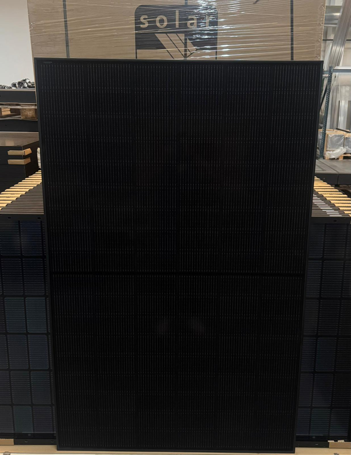 450W Solar Fabrik Mono S4 Halfcut | Trend Full Black Bifaziales Doppel