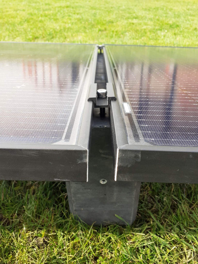 10 Grad Wattstone Flachdach Aufständerung aus Feinbeton für PV Solarmo